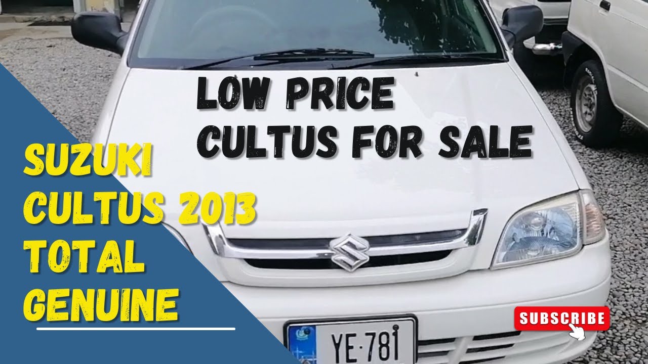 Suzuki Cultus Model 2013 | Home Used Car For Sale || Total genuine ...