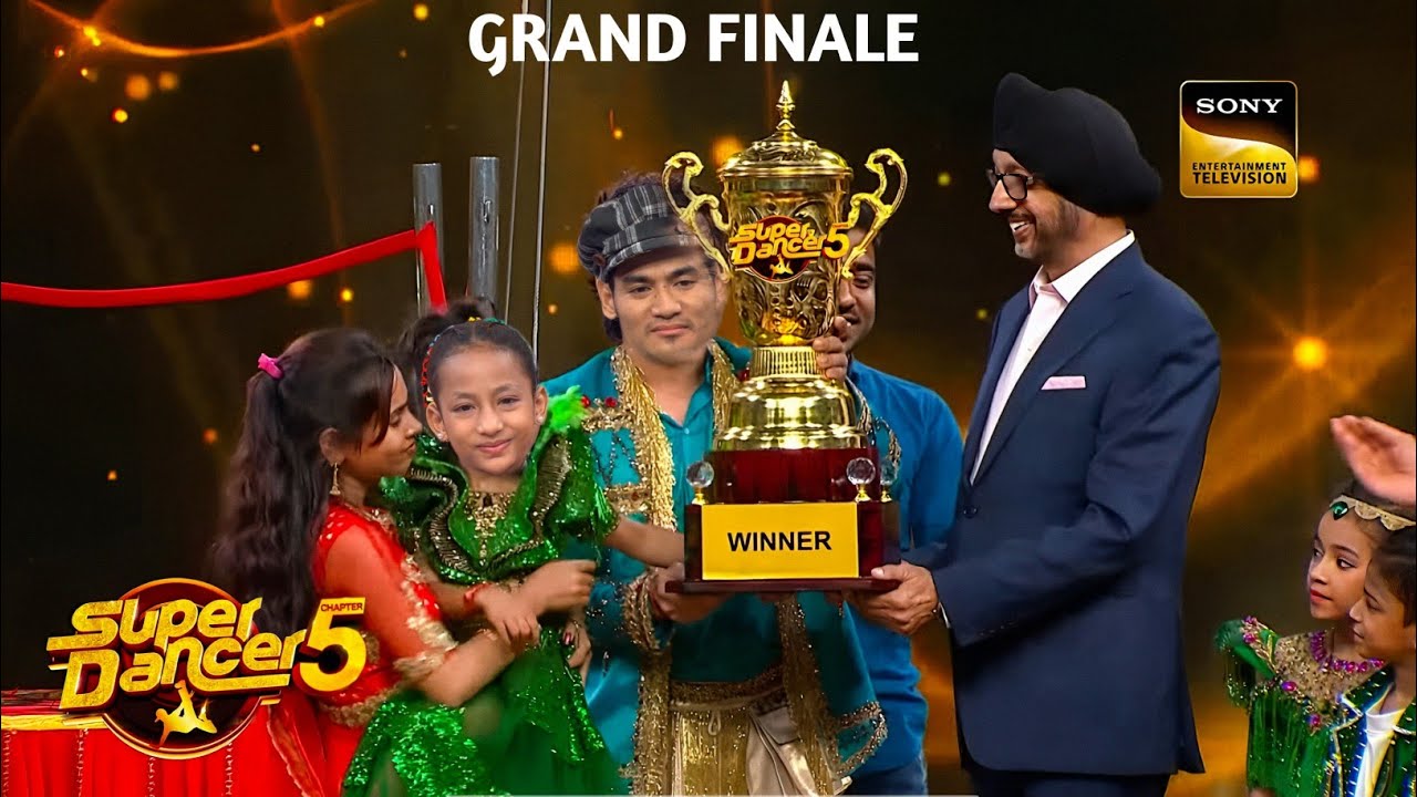 Grand Finale Winner Super Dancer 5 Apsara 🥳 Super Dancer 5 | Super ...