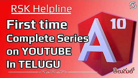 Angular 10 in telugu - YouTube