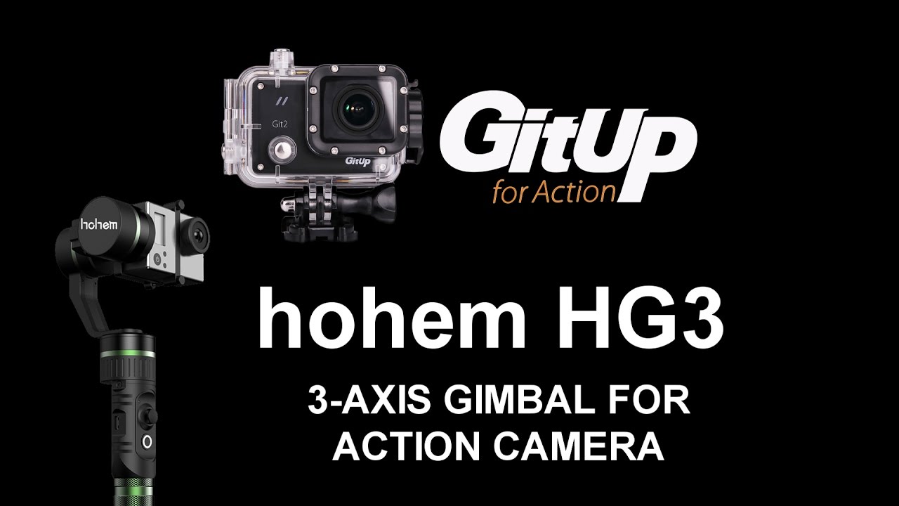 Hohem HG3 with GitUp Git2 - YouTube