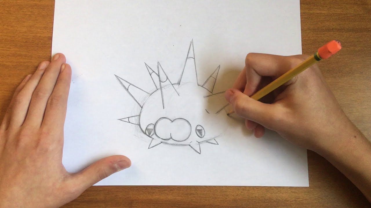 How to draw Pincurchin - YouTube