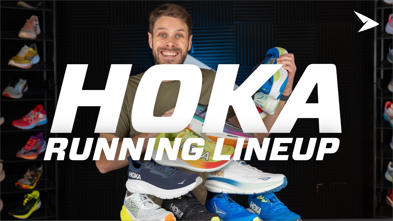 Hoka Running Shoe Lineup 2025 - YouTube