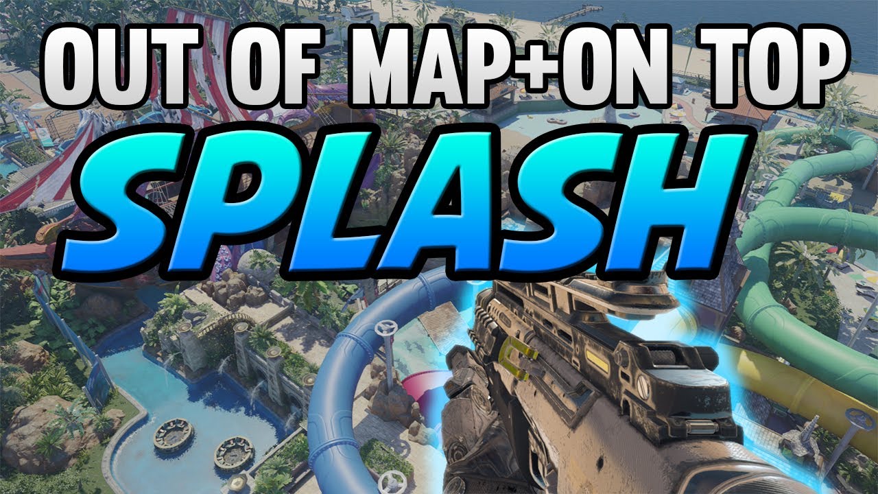 Easy Out of Splash Map Glitch! - On Top & Under Map (BO3 Awakening ...