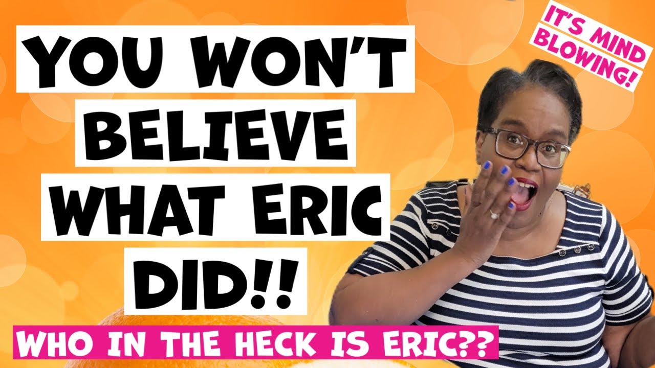 YOU HAVE TO SEE THIS! ERIC IS AMAZING! - YouTube