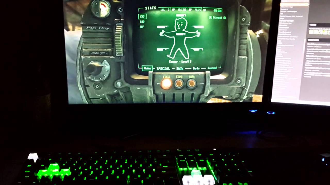 Fallout Keyboard - YouTube