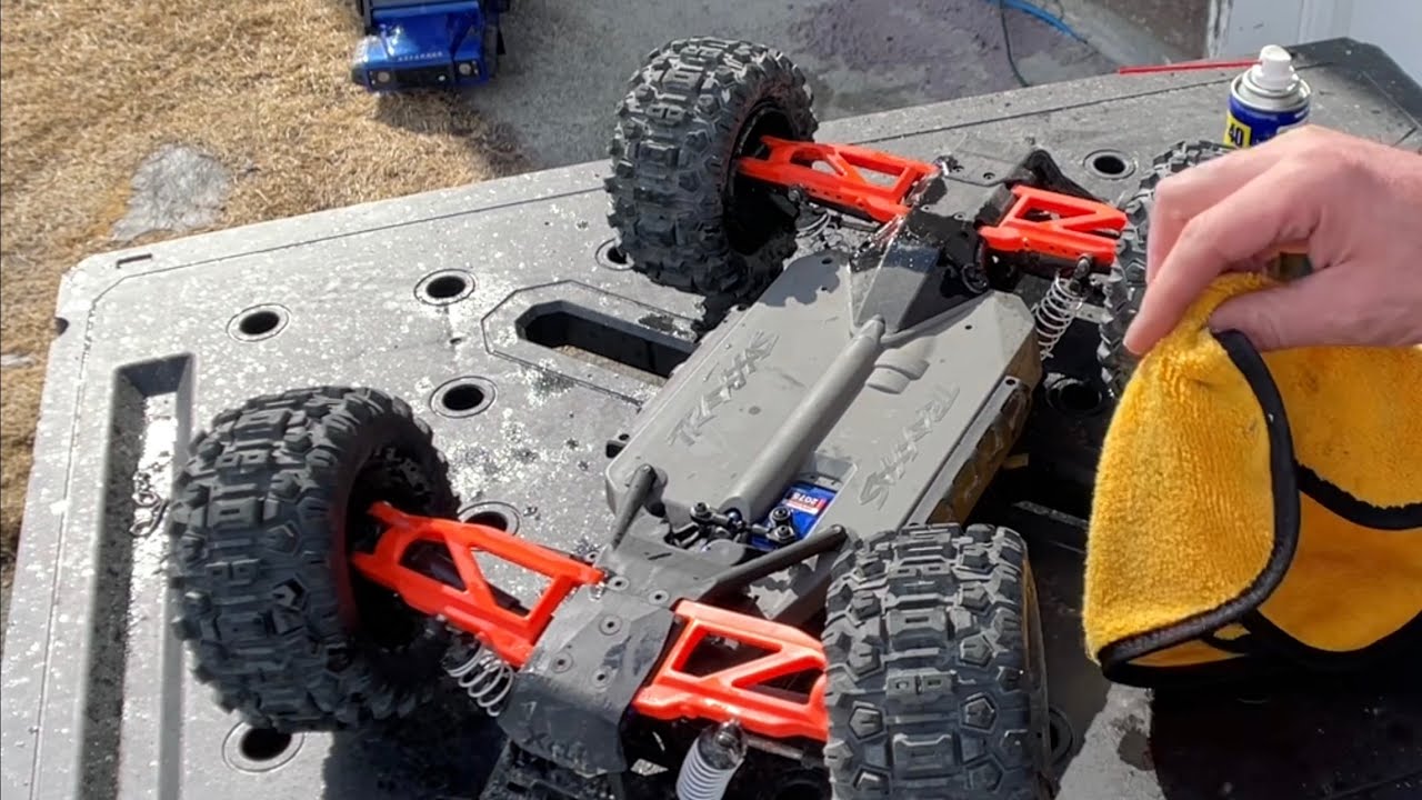 THIS is how I wash my RC cars after a day in the MUD!! - YouTube