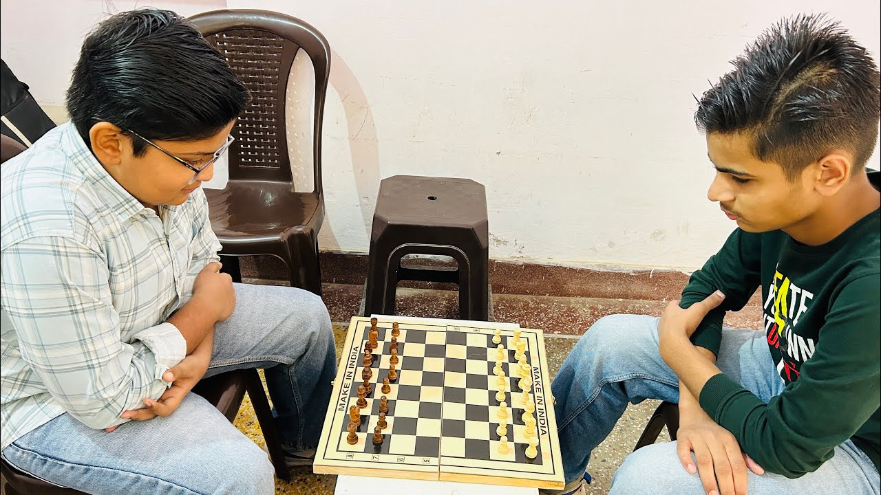 Chess Tournament 2K24 || First Match (Prabhjot vs Dishant) - YouTube