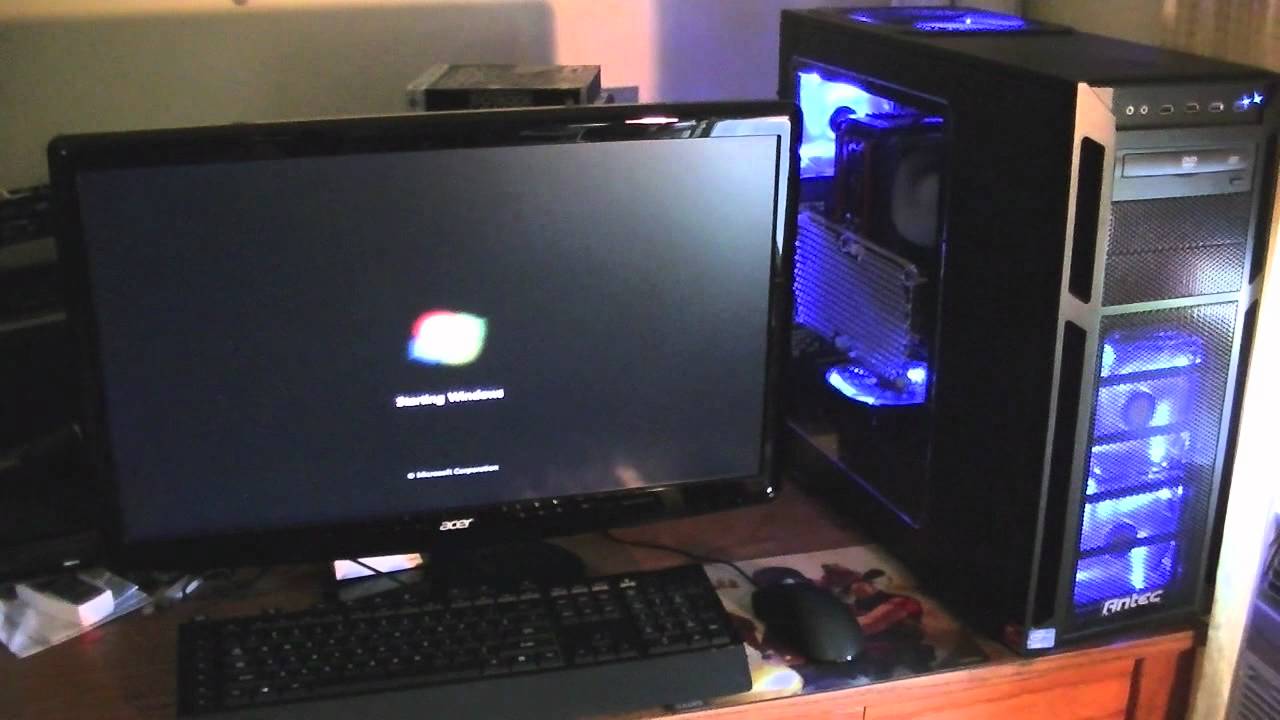 2012 i7 Gaming PC Boot Test w/ Crucial M4 64 GB SSD - YouTube