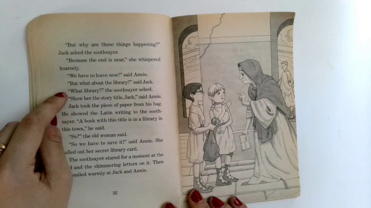 Magic Tree House #13: "Vacation Under the Volcano" Chp. 4 Read Aloud ...