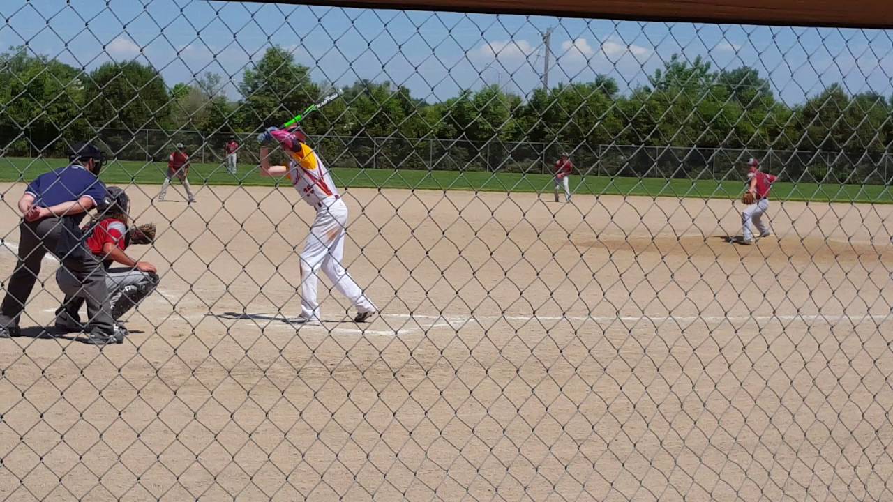 6-19-16 - Winning pitcher Jacob Ortega ends the 4th inning with a ...