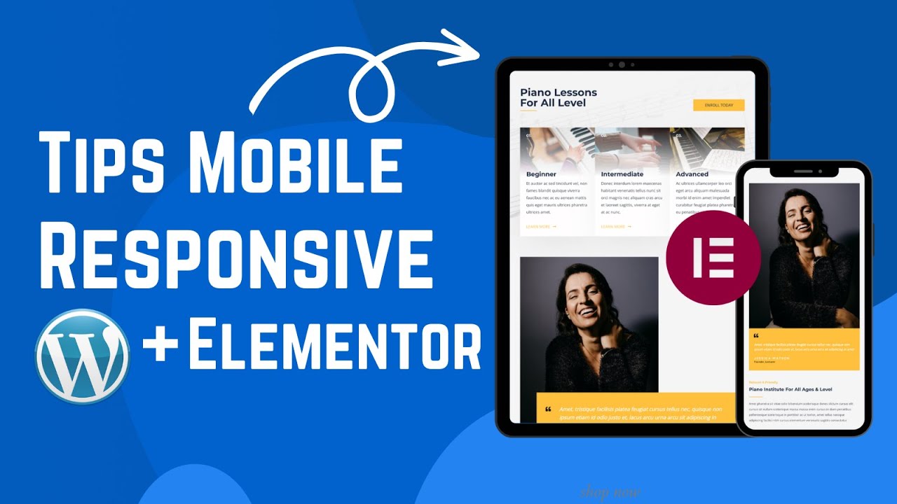 Tips Mobile Responsive Website Dengan Wordpress + Elementor - YouTube