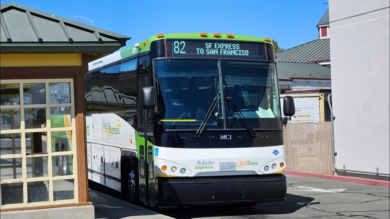 Solano Express special scheduale Route 82 from Suisun-Fairfield to San ...