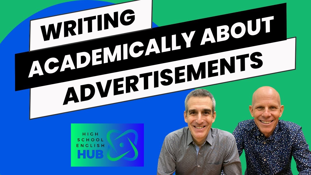 High School English: Writing About Print Advertisements - YouTube