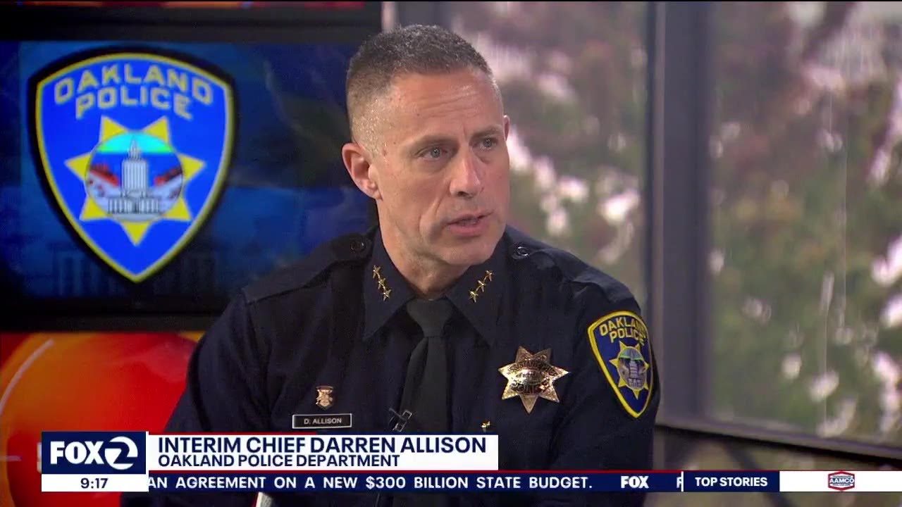 Oakland police chief talks about crime and safety - YouTube