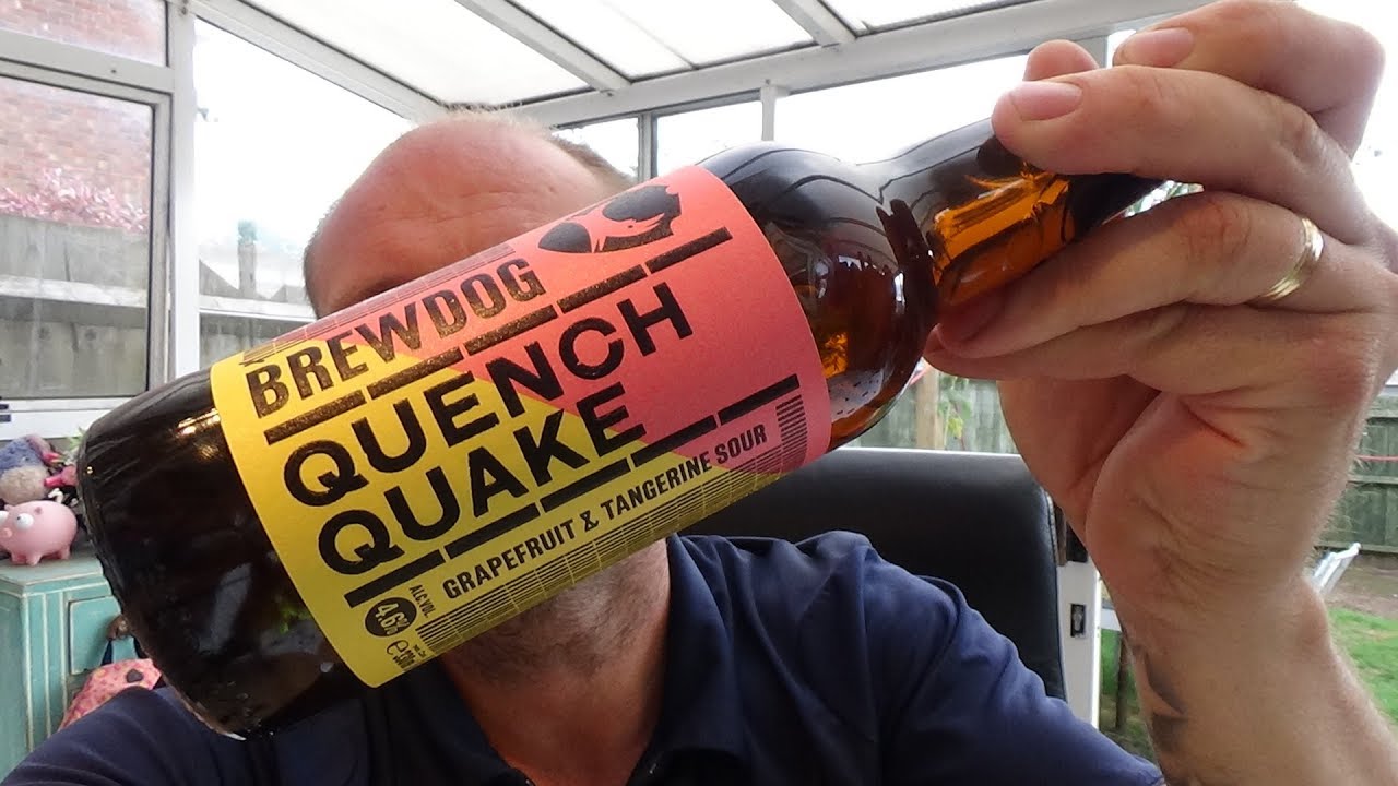 Brewdog | Quench Quake | Grapefruit & Tangerine Sour - YouTube
