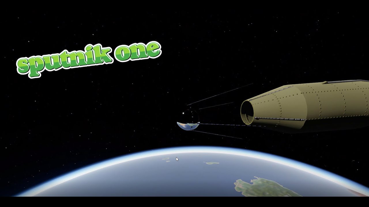 Sputnik 1 in SimpleRockets 2 - YouTube