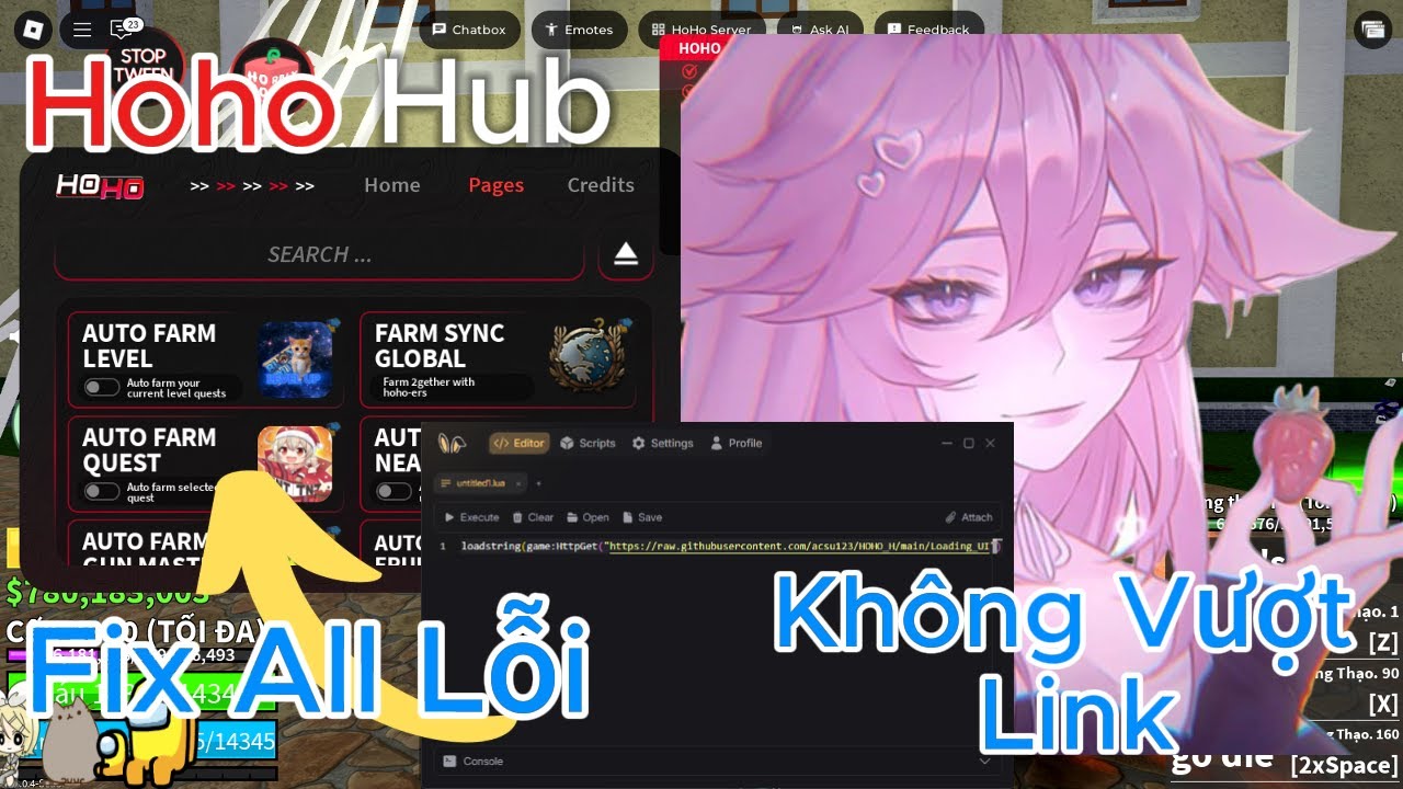 Blox Fruits Hướng Dẫn Cách Hack Và Fix Lỗi Bunni Chạy Hoho Hub Trên Pc ...