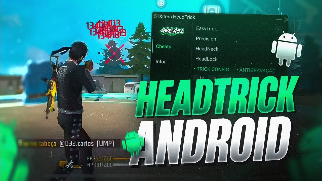 💎 PAINEL HEADTRICK ANDROID GRÁTIS 🔥 (FreeFire) - YouTube