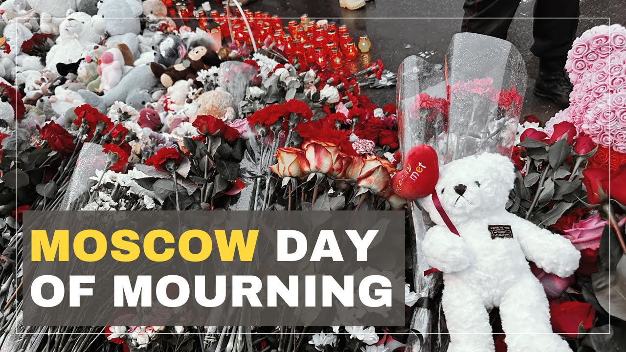 TRIBUTE IN MOSCOW 2 DAYS AFTER CROCUS SHOOTING - YouTube