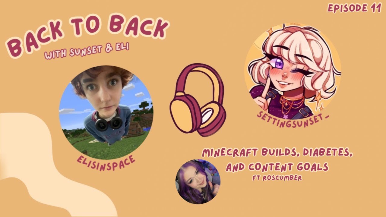 Talking with Roscumber - Minecraft Builds, Diabetes, and Content Goals ...