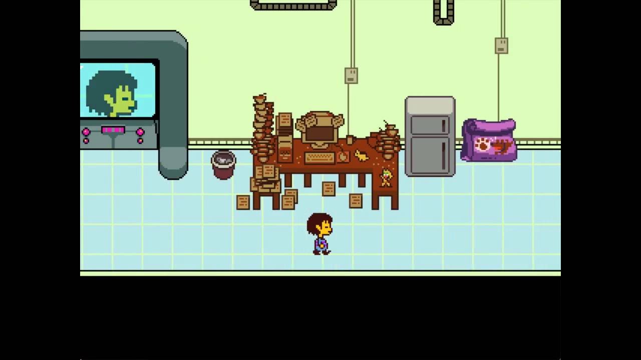 Undertale Pacifist Run Part 22 - Alphys' Lab - YouTube