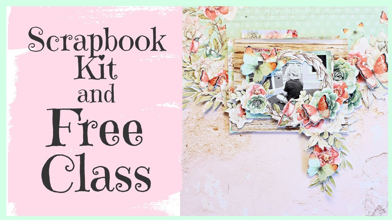 Scrapbook Layout Tutorial ~ Free Class and Kit Available ~ Mintay ...