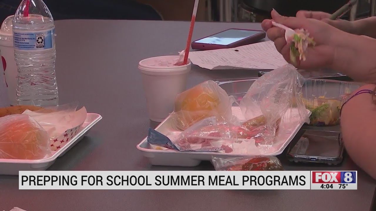 Triad schools prepping summer meal programs - YouTube