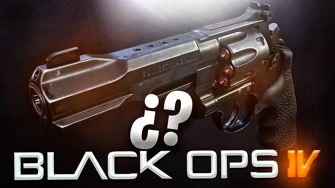 ¿TENDREMOS POR FIN UN GRAN REVOLVER EN "BLACK OPS 4"? | BLACK OPS - YouTube