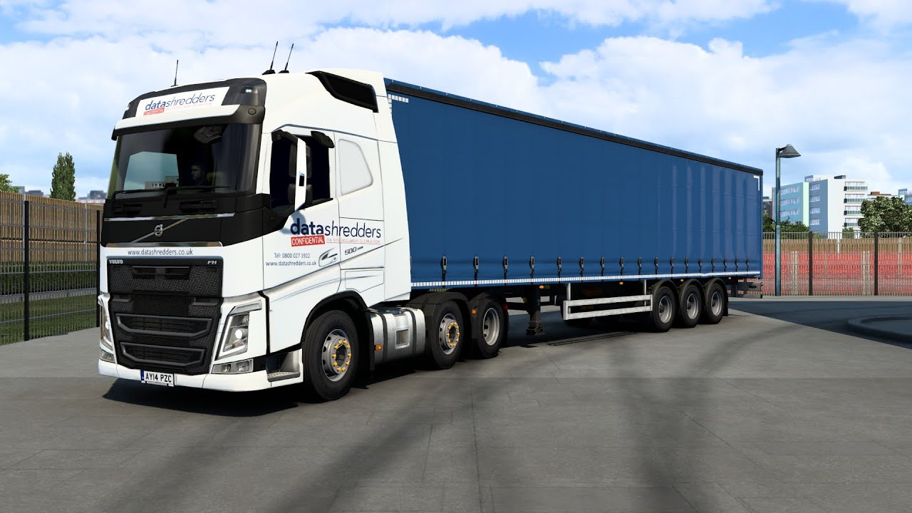 ETS2 - Not Trucker Tim and not hauling paper waste. - YouTube