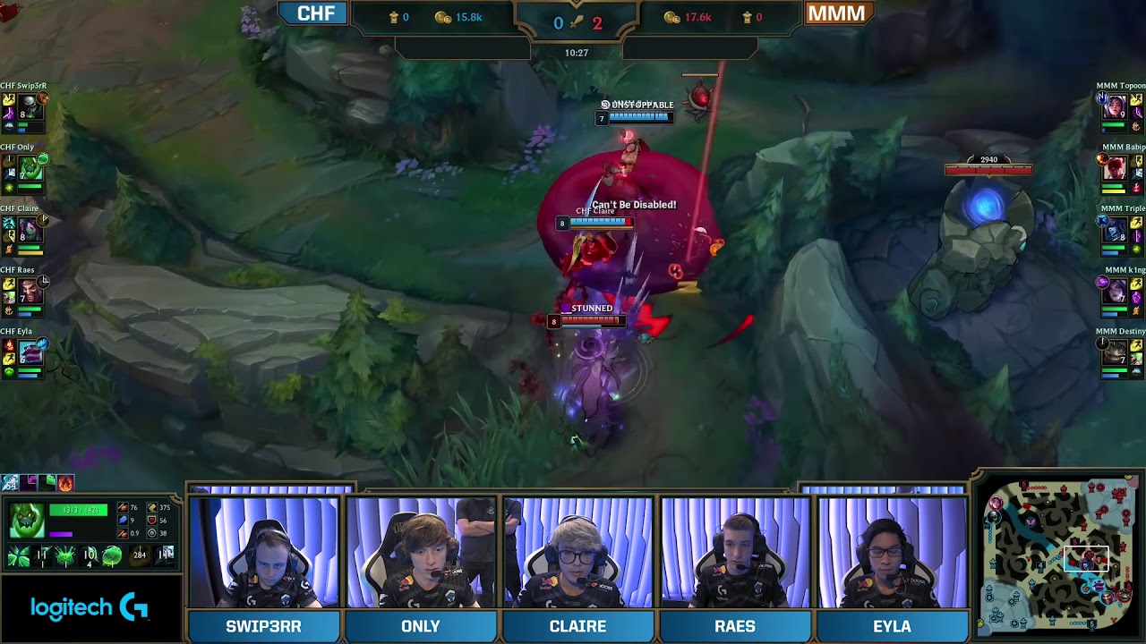 Grudge Match OPL Week 3 | Chiefs LoL Logitech G Listen In - YouTube