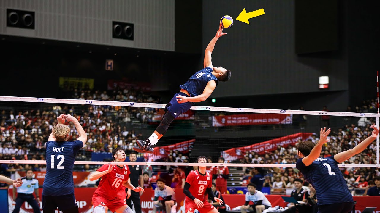 20 Impossible Volleyball Sets Caught on Camera !!! - YouTube