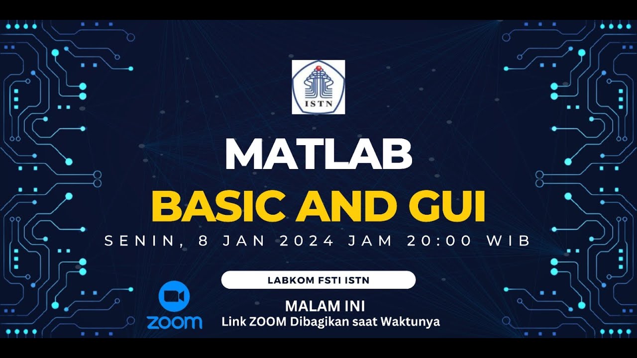 Belajar Matlab CLI dan GUI - YouTube