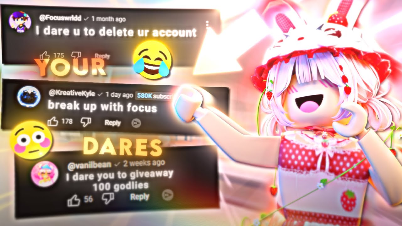 Doing YOUR DARES in MM2 For 24 HOURS.. 😱 (Murder Mystery 2) - YouTube