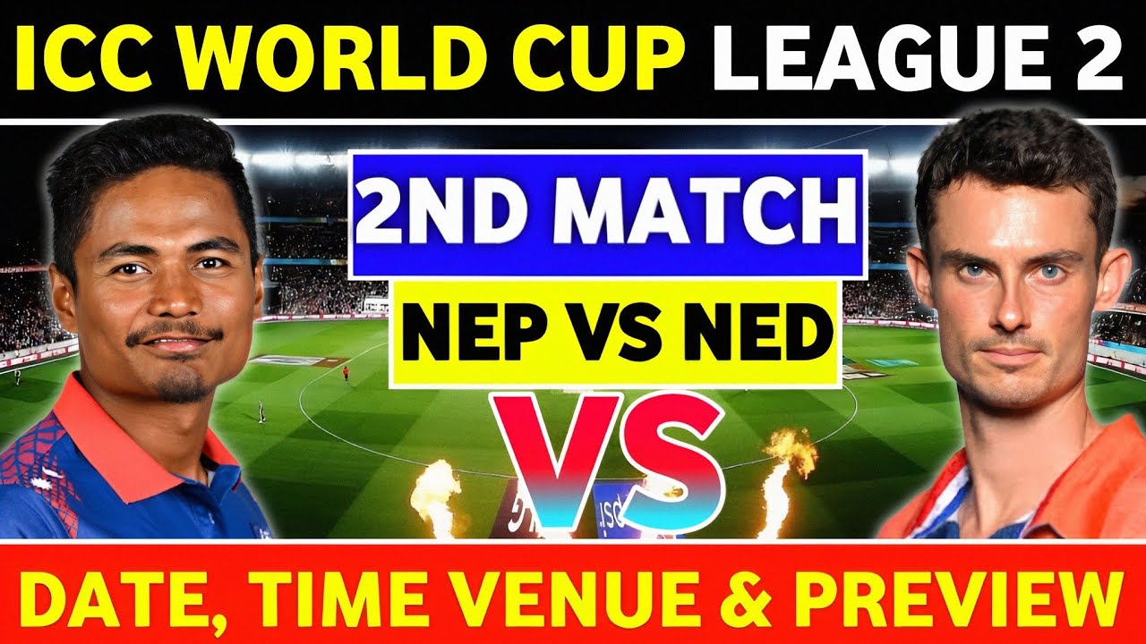 Nepal Vs Nederland Date, Time, Venue, Teams & Playing 11 | ICC CWC ...