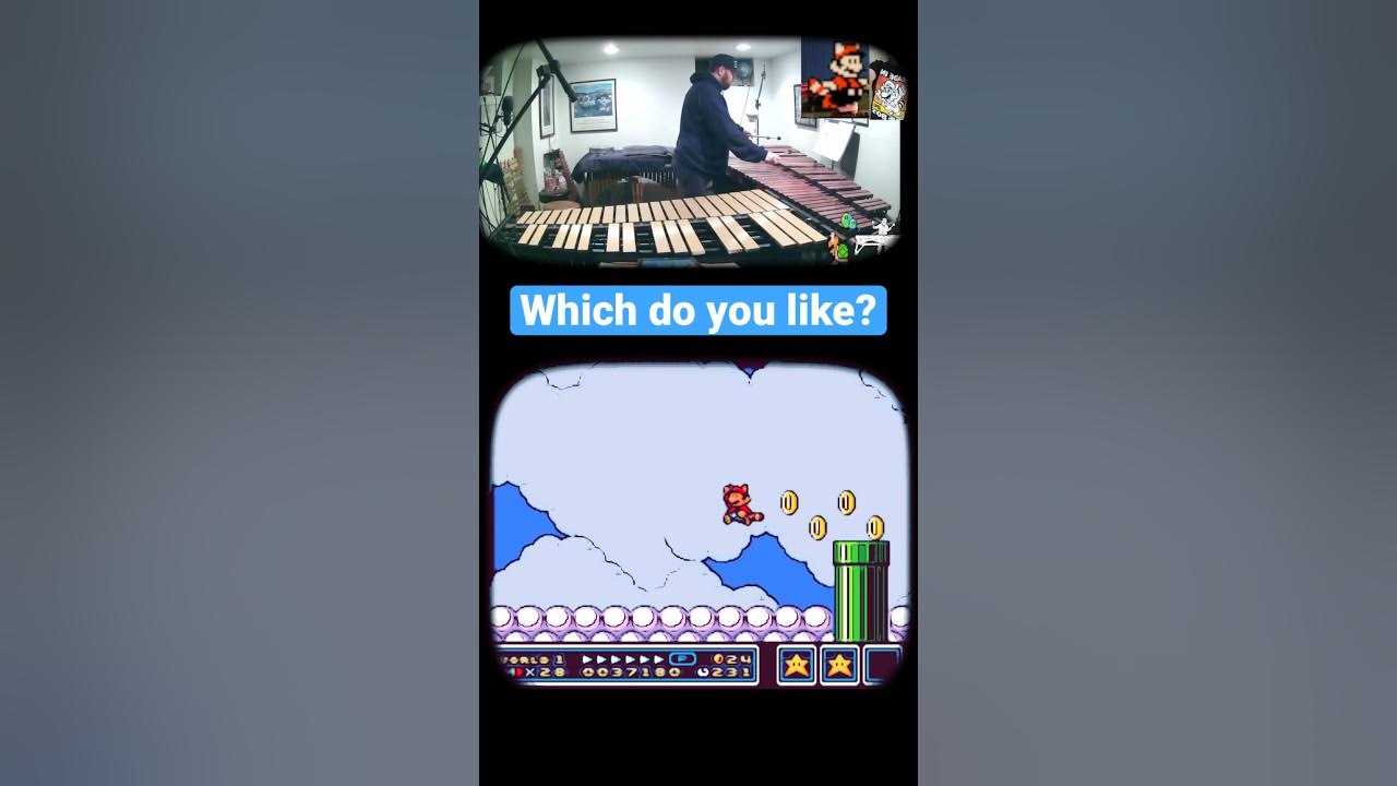 Super Mario Bros 3 Sky Theme On Vibraphone Marimba With Gameplay super-mario-bros-3-sky-theme-on-vibraphone-marimba-with-gameplay