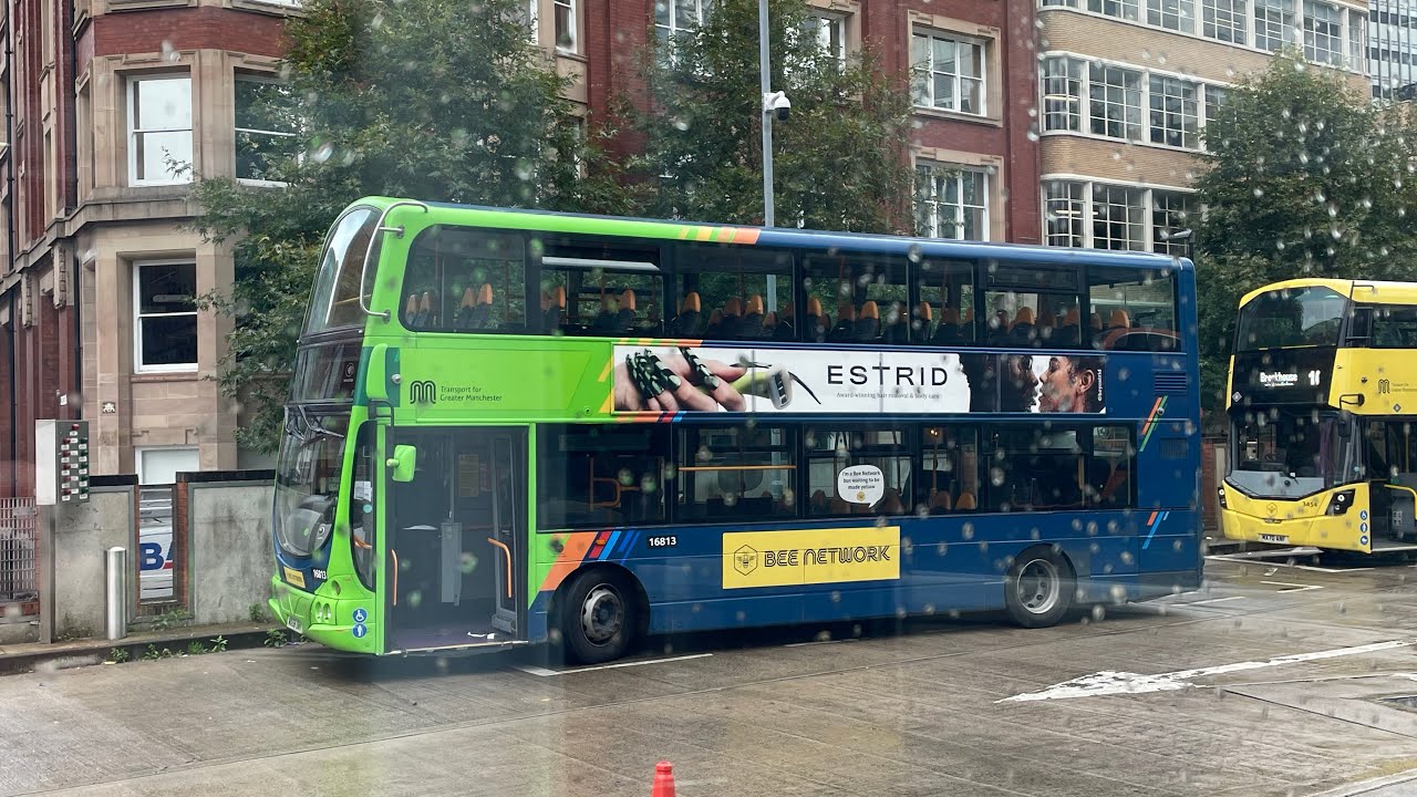 Bee Network B9TL Wright Eclipse Gemini 16813 (MX58 DWK) on the 67 - YouTube