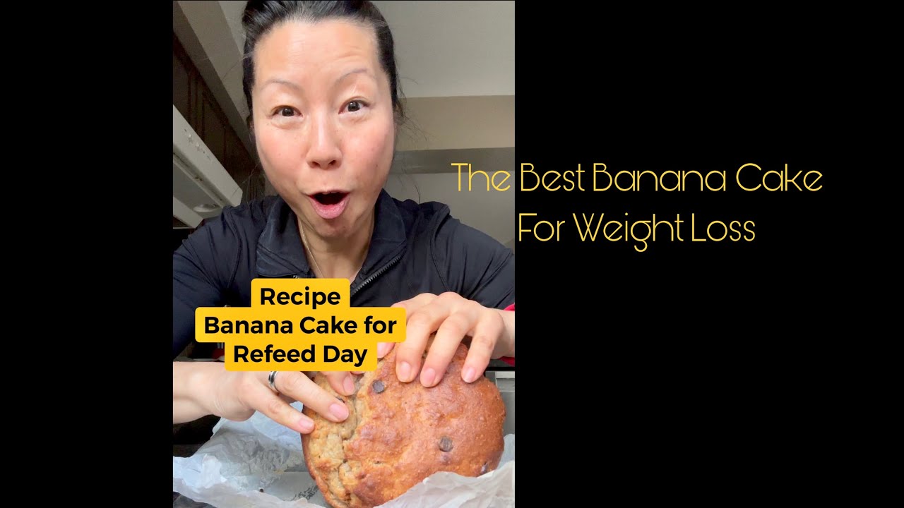 Banana Cake Recipe Healthier Version on Refeed day to Leep the Weight ...