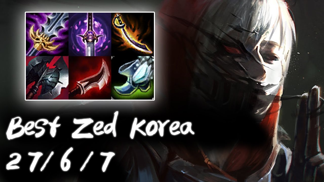 Best Zed Korea vs Leblanc | SoloQ Zed God | Korea High Elo Replays ...