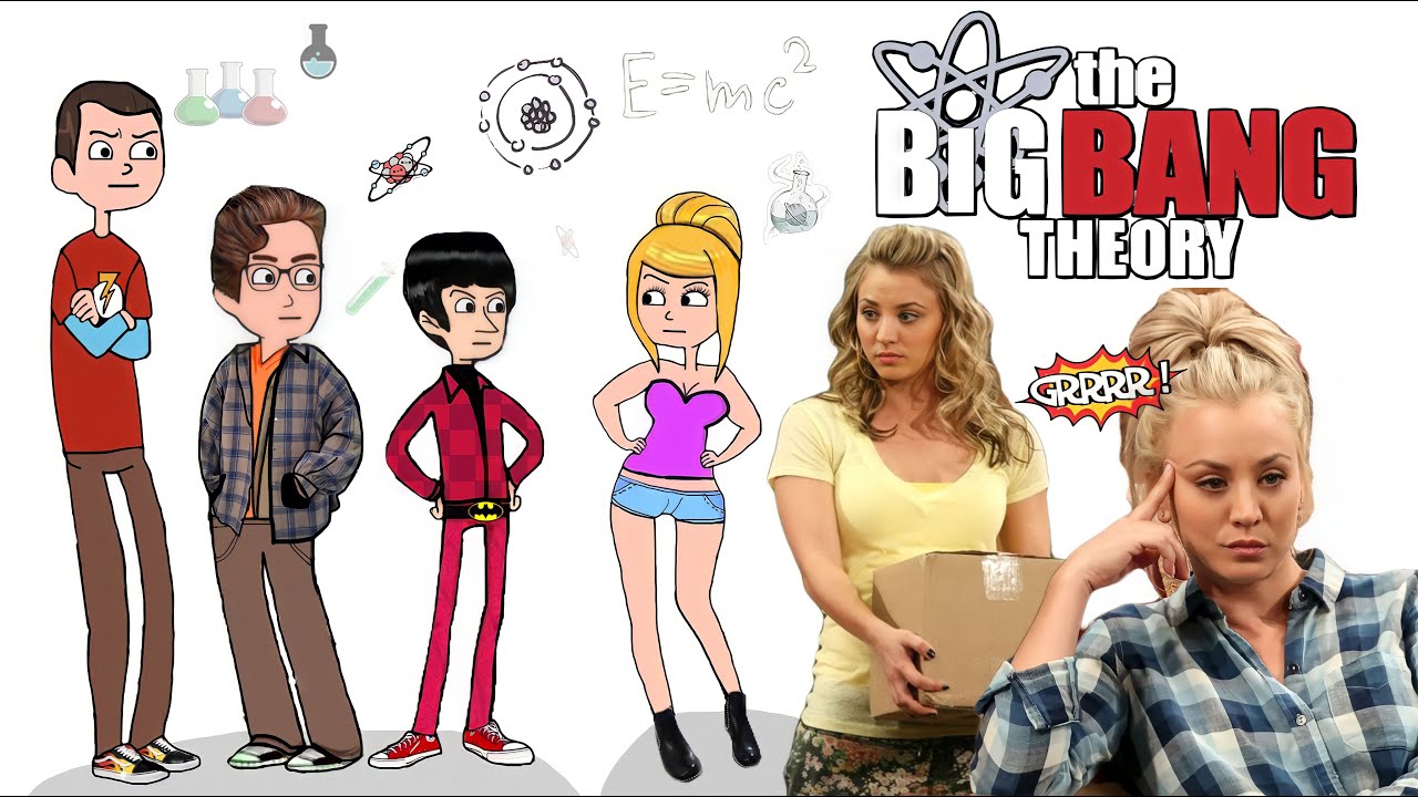 HOMENS TRABALHANDO | PENNY | SHELDON, LEONARD, HOWARD, RAJ | BIG BANG A ...