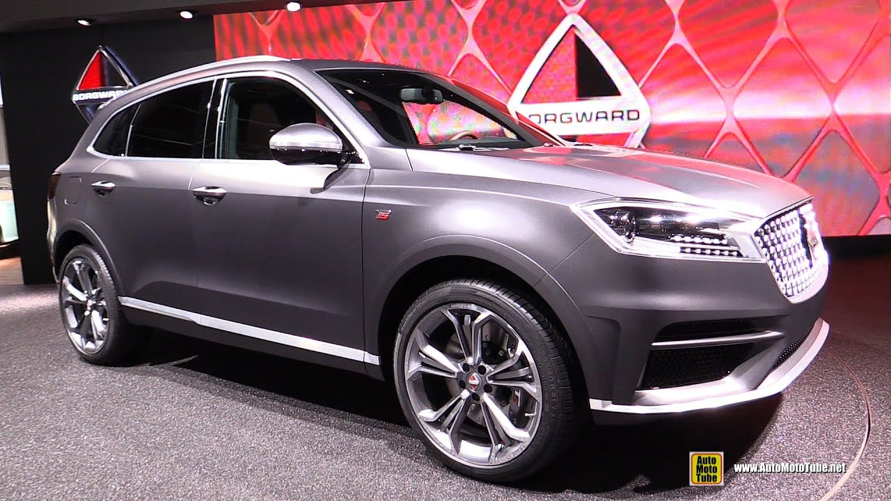 2016 Borgward BX7 TS - Exterior Walkaround - Debut at 2015 Frankfurt Motor Show - YouTube