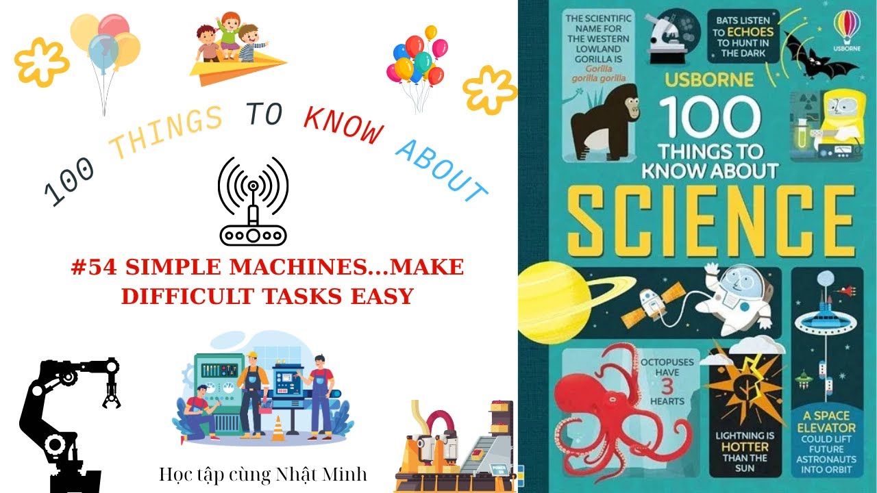 45 Simple machines... make difficult tasks easy|100 THINGS TO KNOW ...