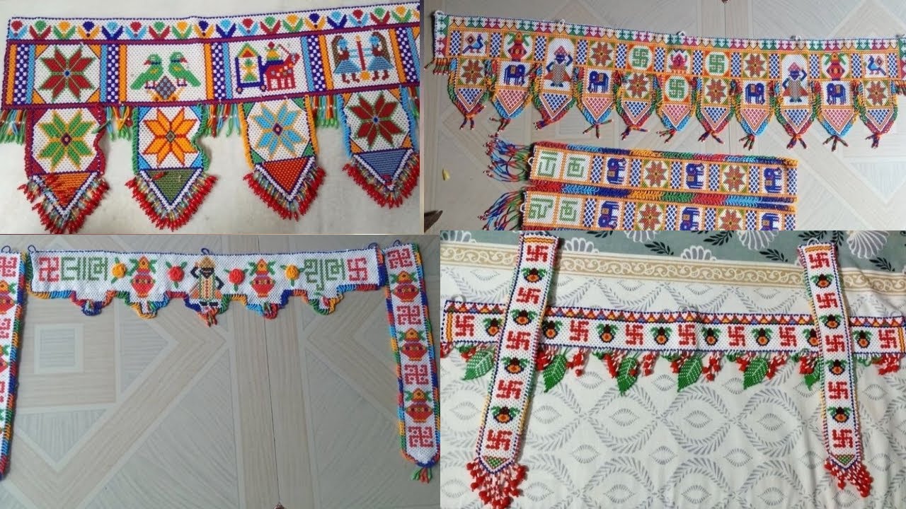 Dal Moti Toran Design |Khatli Work Moti Toran Desing |Home Door Hanging ...