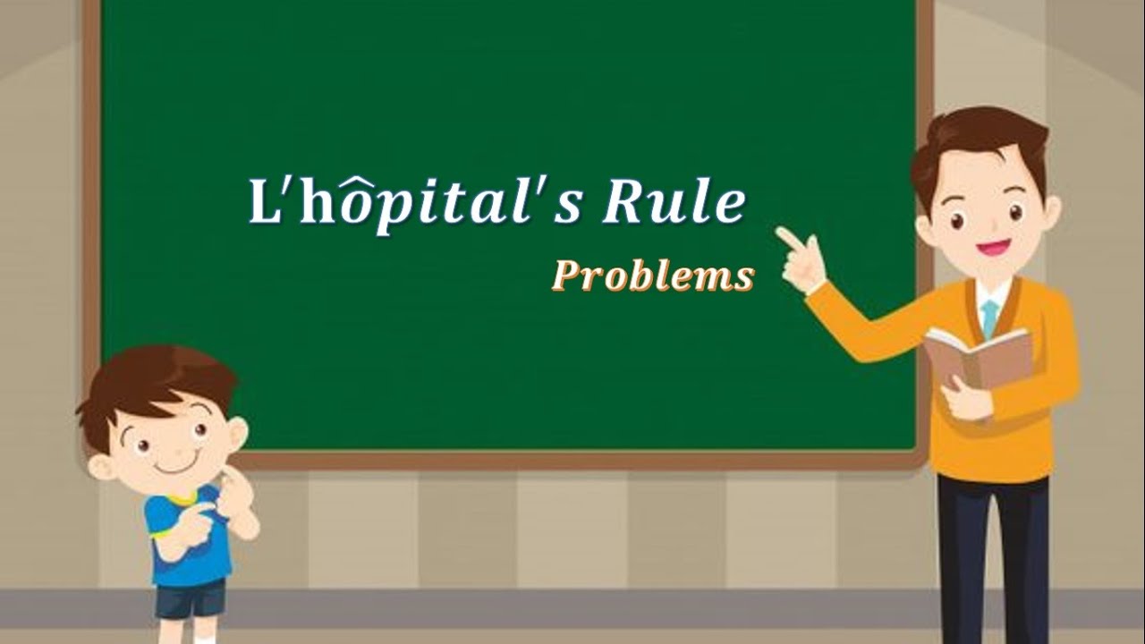 L'Hopital Rule Problems - YouTube