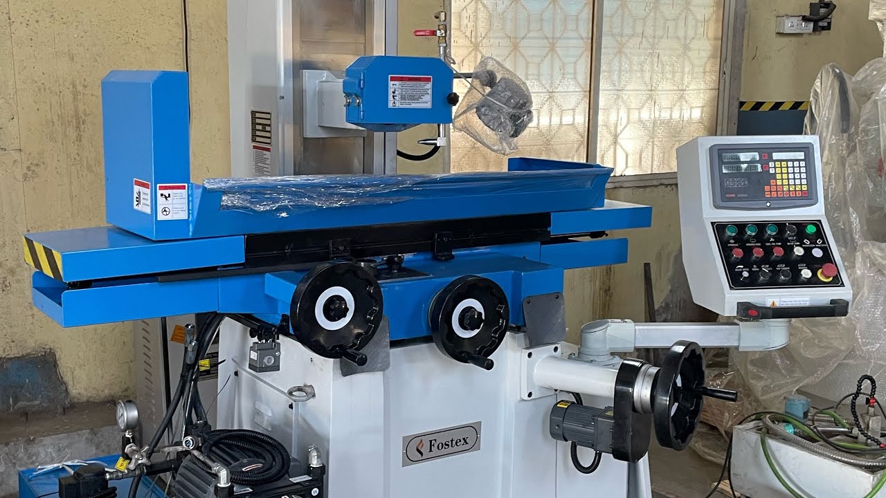 Surface Grinding Machine - YouTube