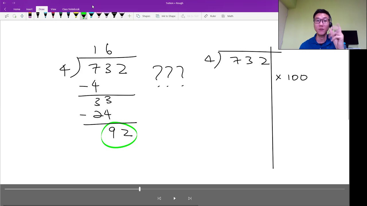 Alternative long division method - YouTube