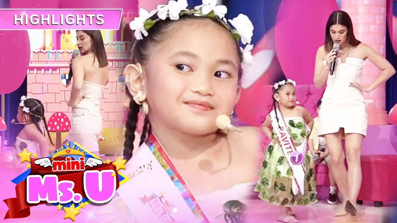 Mini Miss U Julia teaches Anne Curtis how to model | It's Showtime Mini Miss U - YouTube