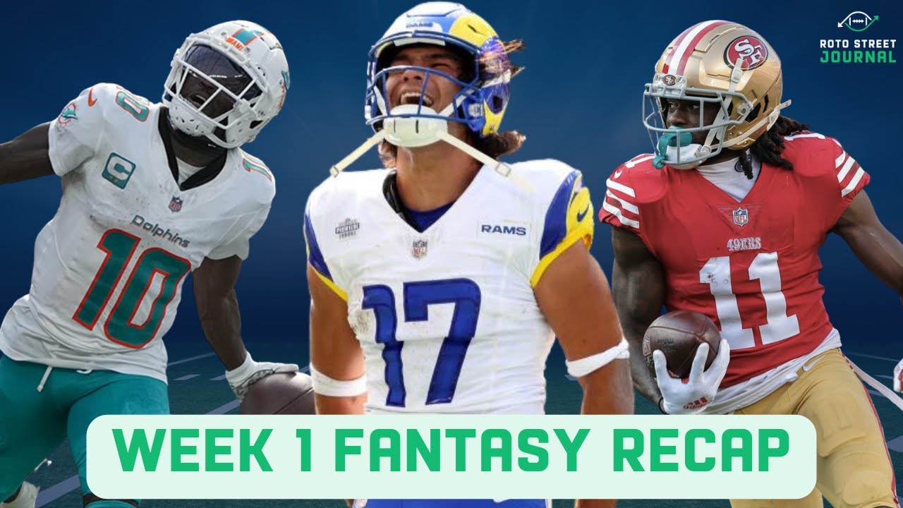 Week 1 Fantasy Football Recap: Key Stats, News, Injury Updates, & Early ...