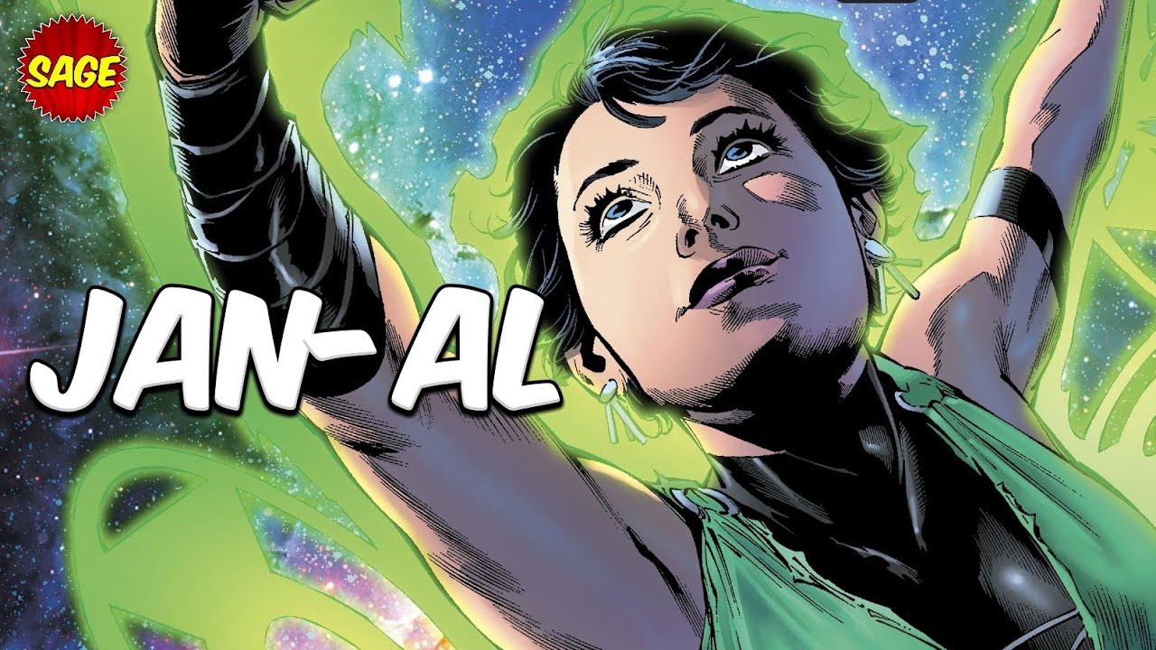 Who is DC Comics Jan-Al? First Kryptonian Lantern - YouTube
