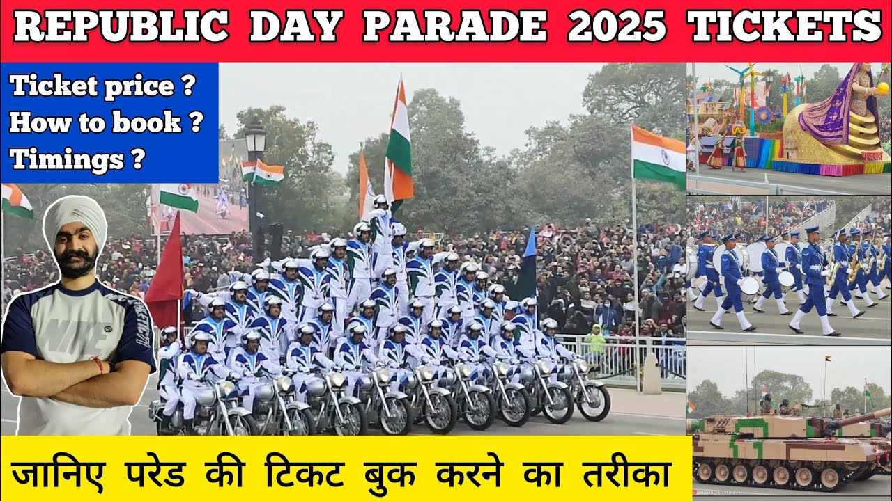Republic day parade tickets 2025 | 26 january parade 2025 tickets ...