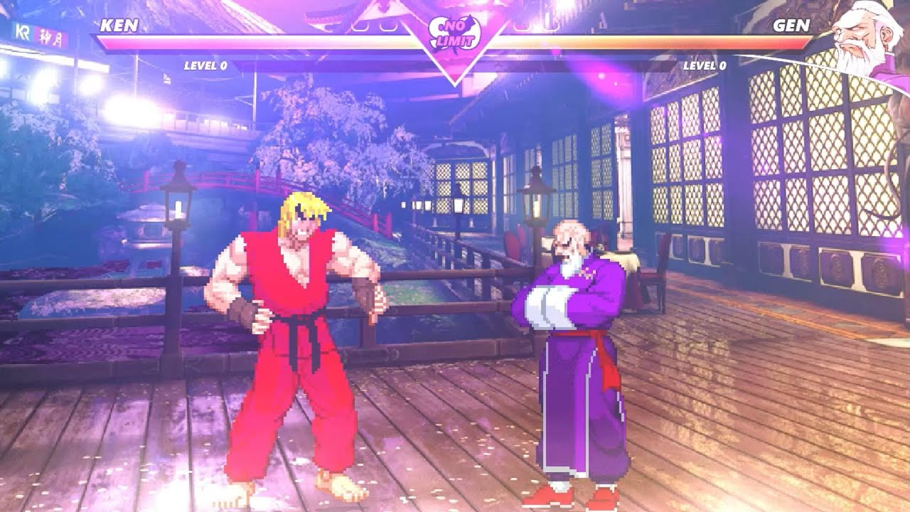 STREET FIGHTER KEN vs GEN #streetfighter6 #streetfighter # ...